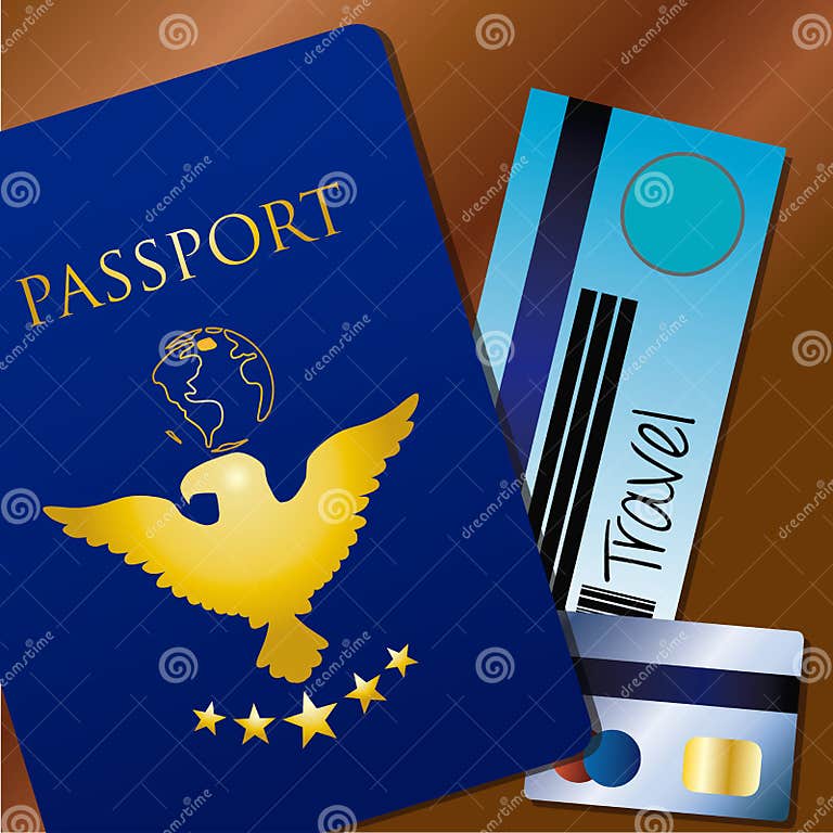 Travel documents stock vector. Illustration of fast, documents - 31434787