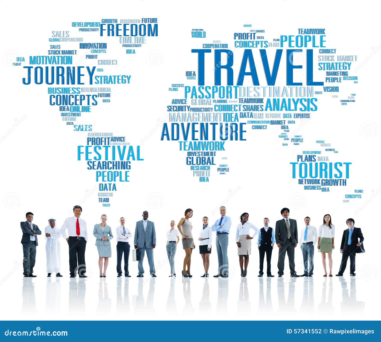 Travel Explore Global Destination Trip Adventure Concept Stock Photo ...