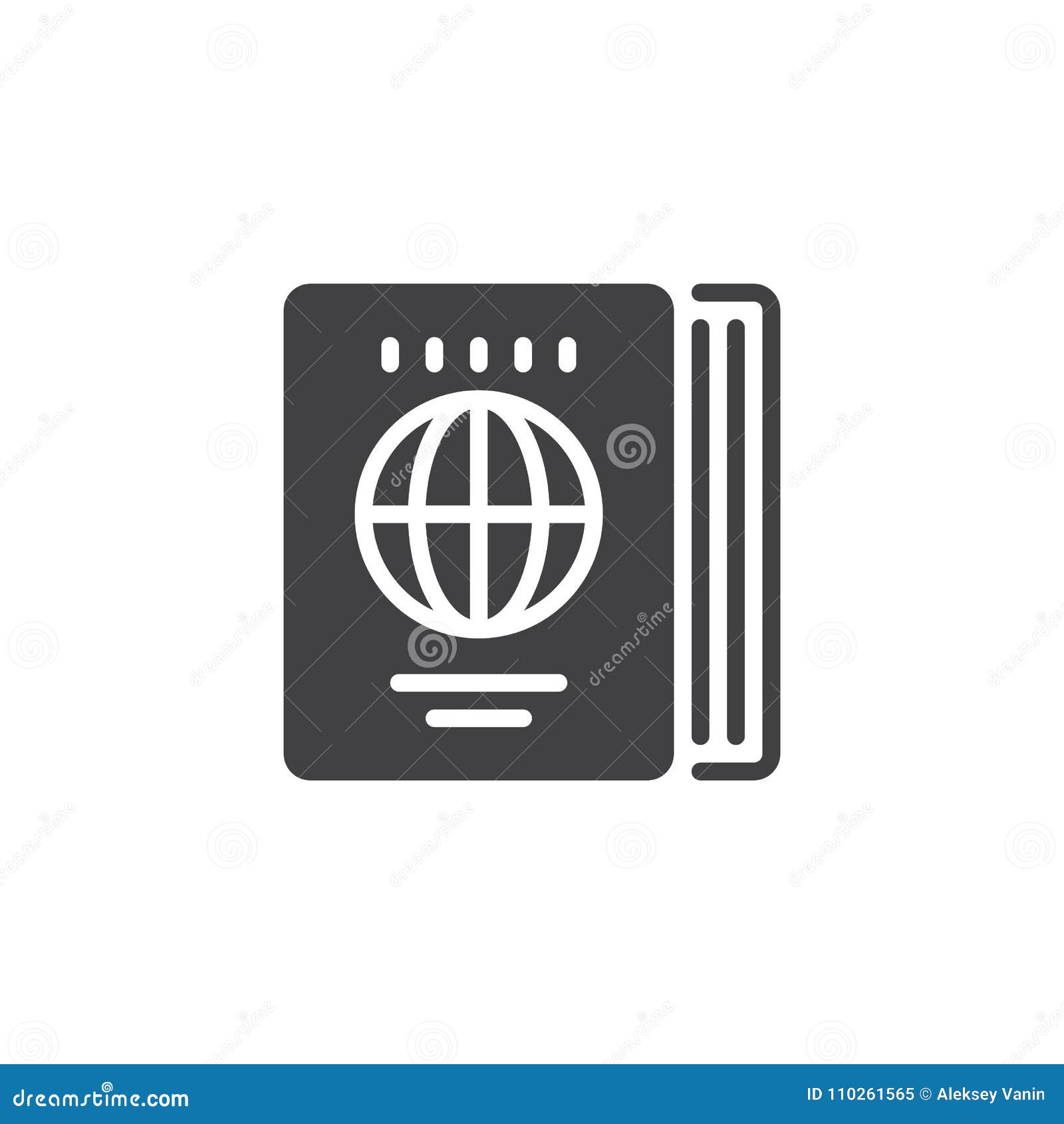 Travel guide vector icon stock vector. Illustration of simple - 110261565
