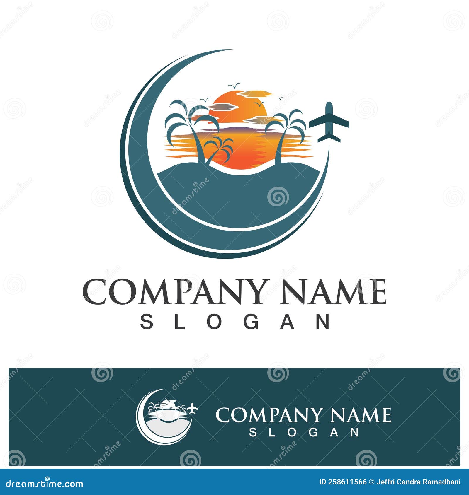 Travel and Holiday Logo Icon Vector Stock Vector - Illustration of tour ...