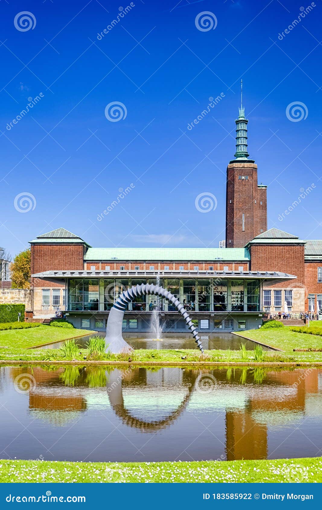 Travel Ideas. Backyard of Netherlands Architecture Institute in ...