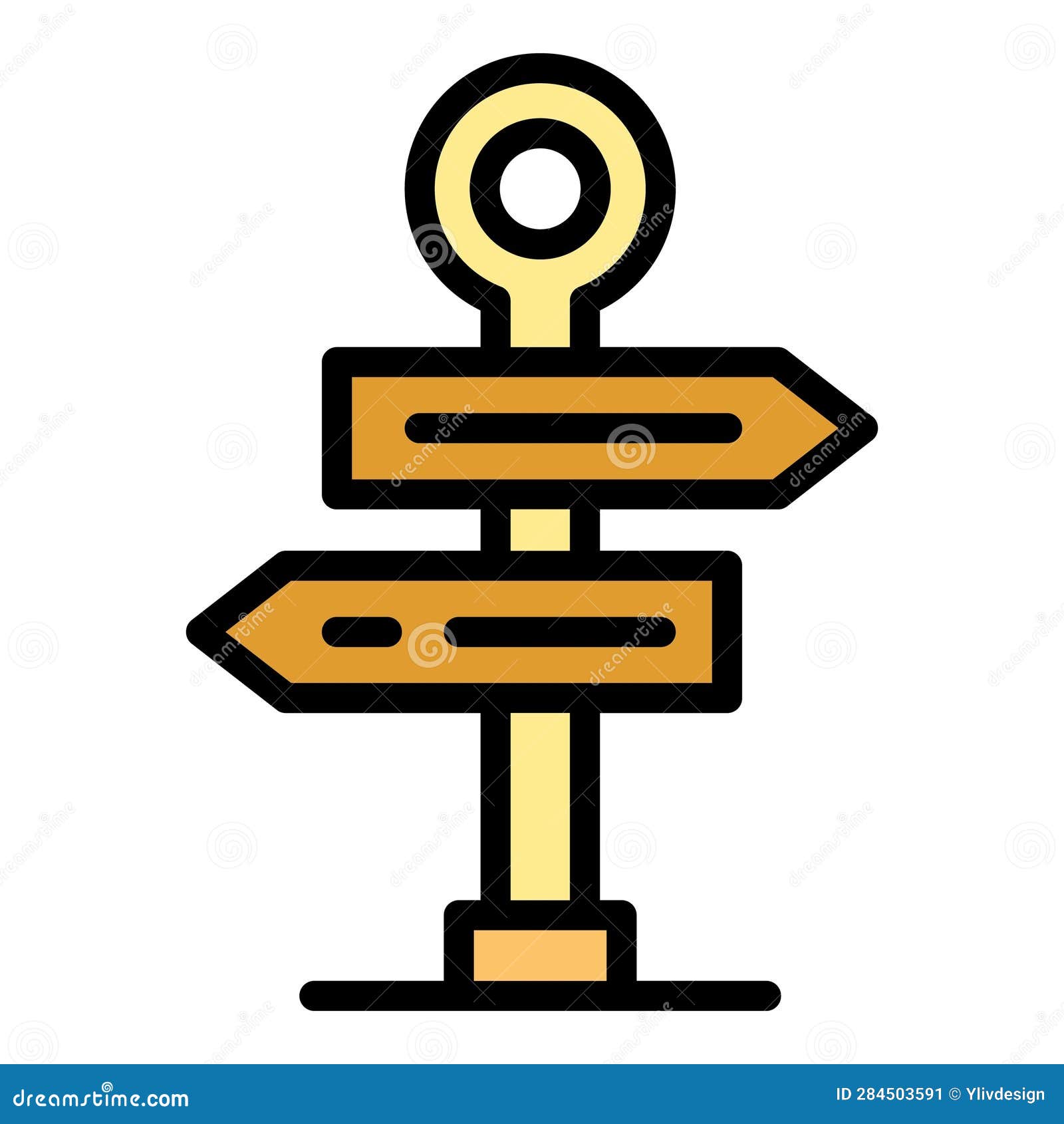 Travel Indicator Icon Vector Flat Stock Illustration - Illustration of ...