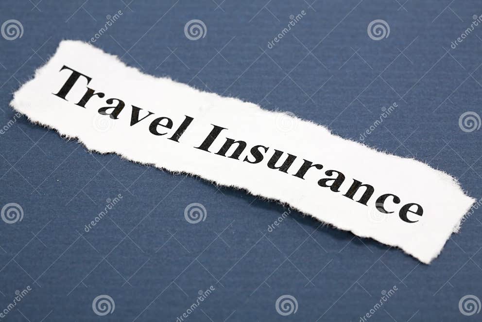 Travel Insurance stock image. Image of paper, finances - 6355645