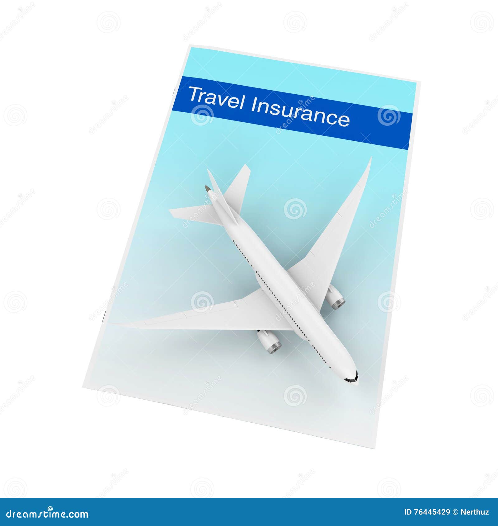 Travel Insurance Illustration Stock Illustration - Illustration of ...