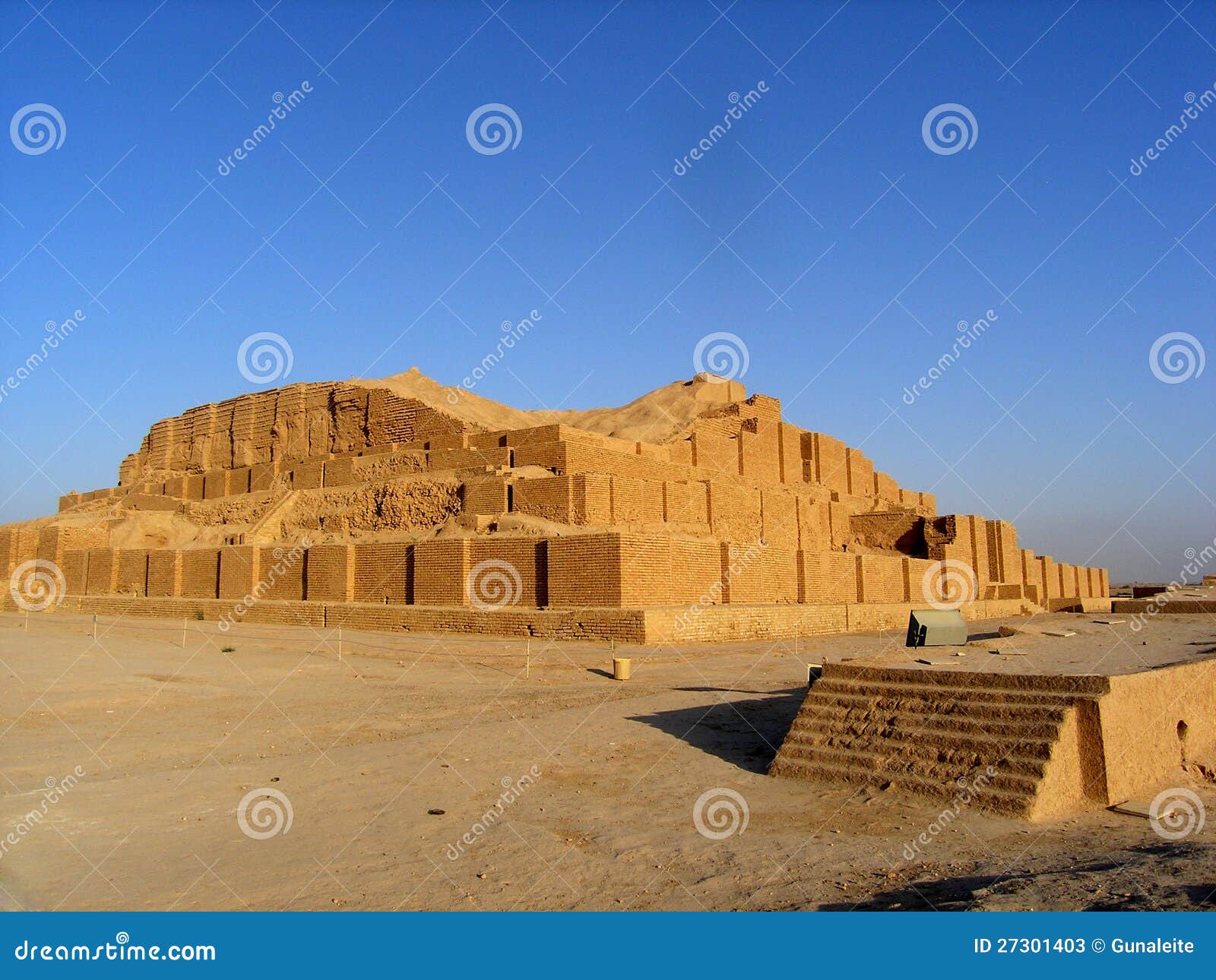 Travel Iran: Ziggurat Choqa Zanbil Stock Image - Image of ziggurat ...