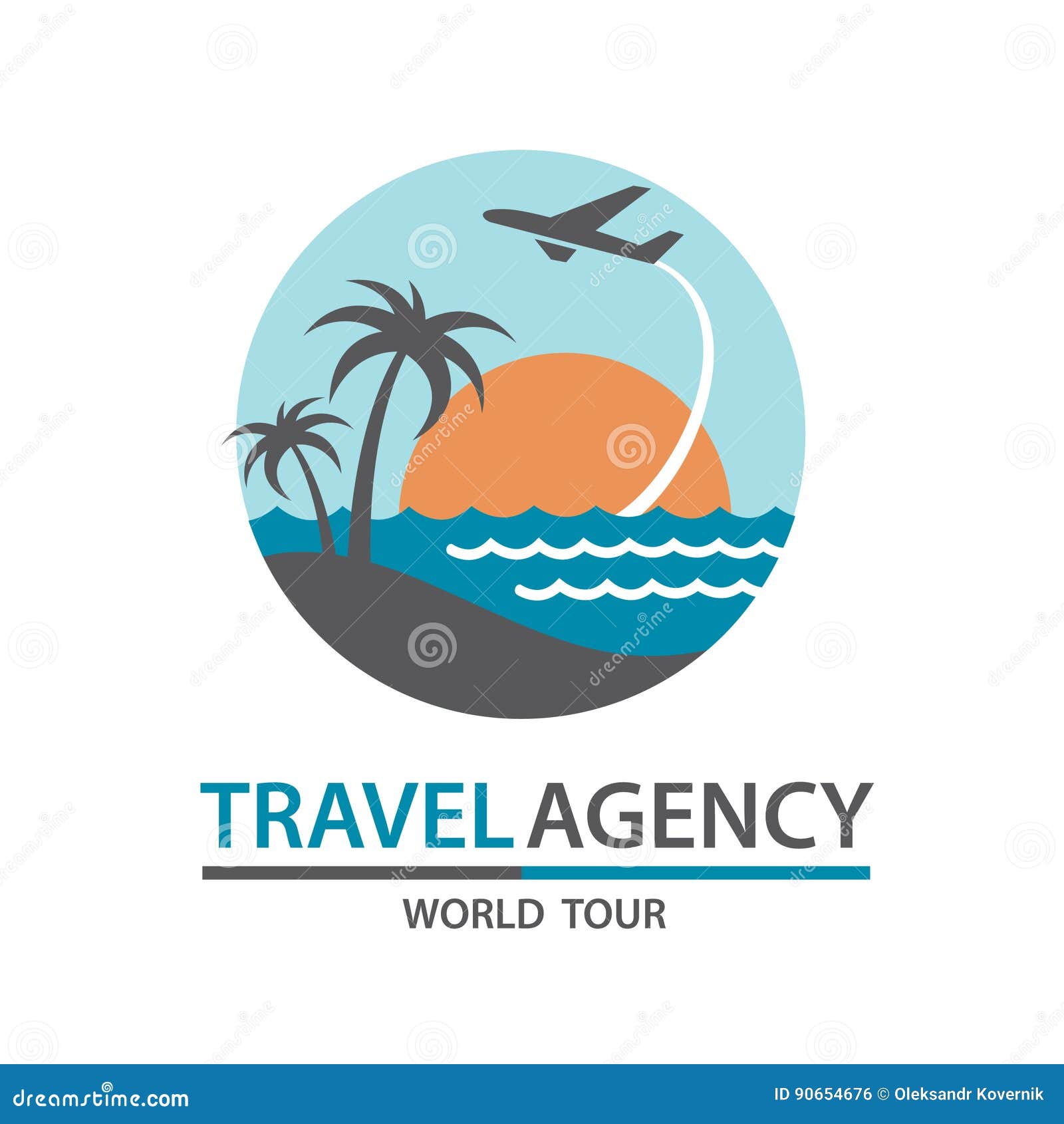 Travel logo design stock vector. Illustration of shiny - 90654676