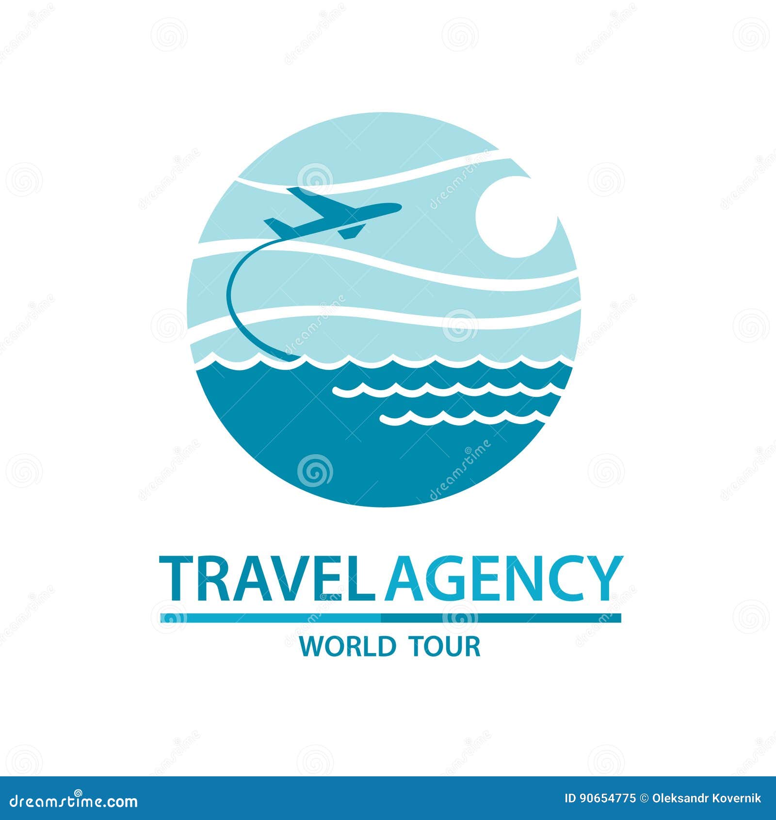 Travel logo design stock vector. Illustration of surface - 90654775