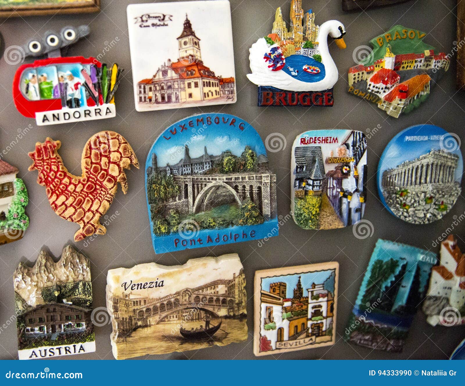 Travel magnets editorial image. Image of interested, hall - 94333990
