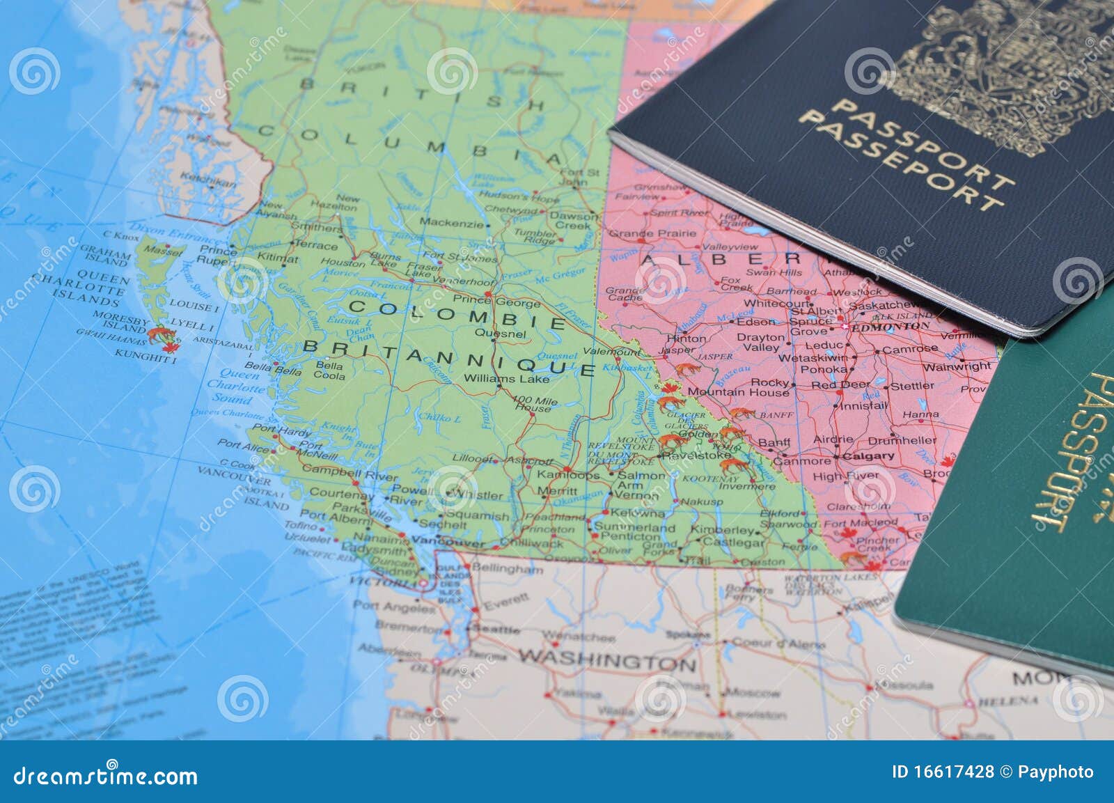 Travel map stock photo. Image of route, symbol, vacation - 16617428