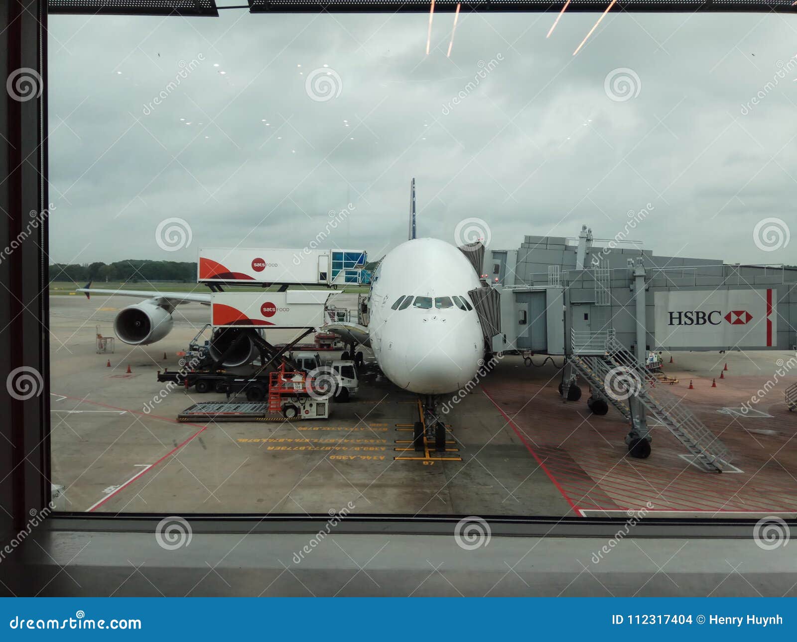 All aboard editorial stock image. Image of airplane - 112317404