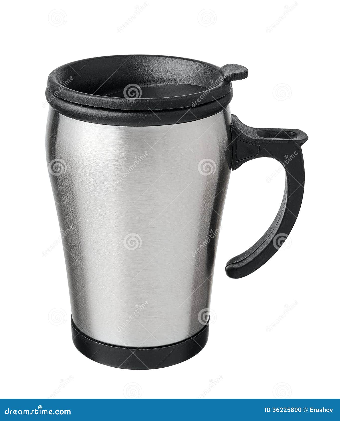 Travel mug stock photo. Image of chrome, drink, container - 36225890