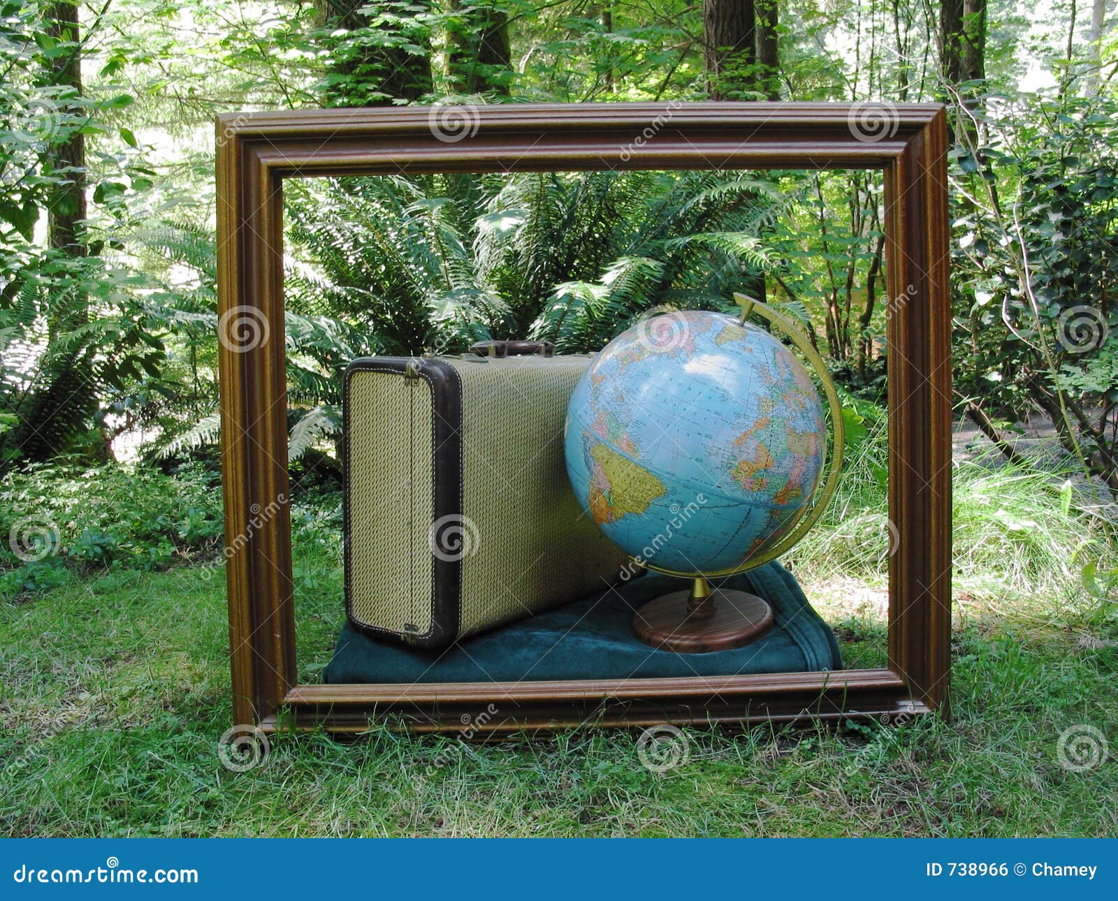 Travel Picture stock photo. Image of leaves, world, green - 738966