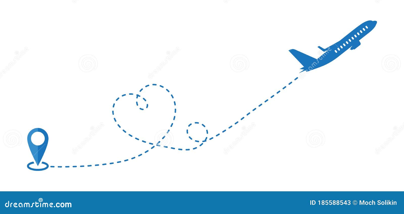 Travel Plane Path Colour Icon or Dashed Line Vector for Airplane Path ... Travel Plane Path Colour Icon or Dashed Line Vector for Airplane Path ...