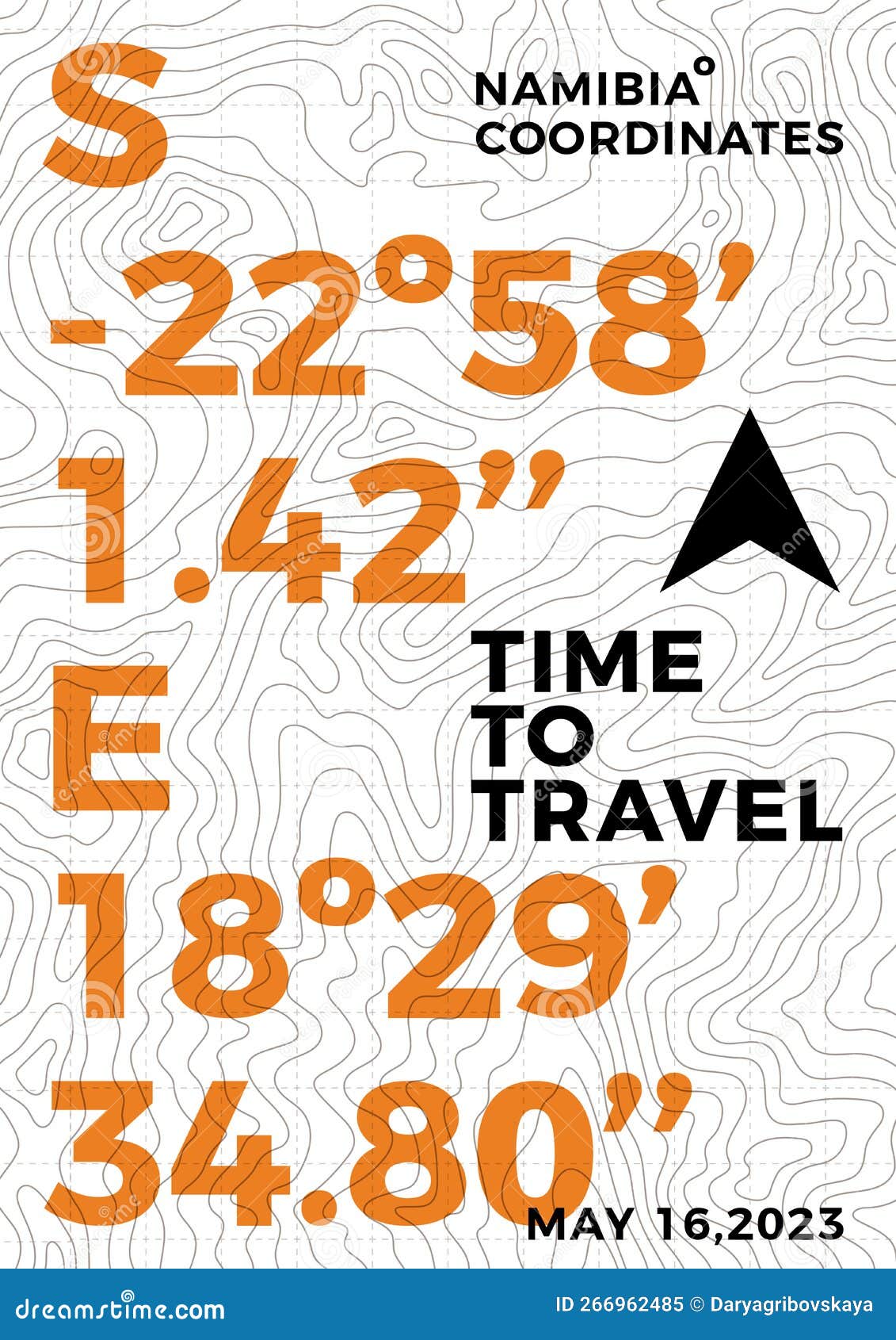 Outline Map Of Namibia. Illustration. | CartoonDealer.com #86338536