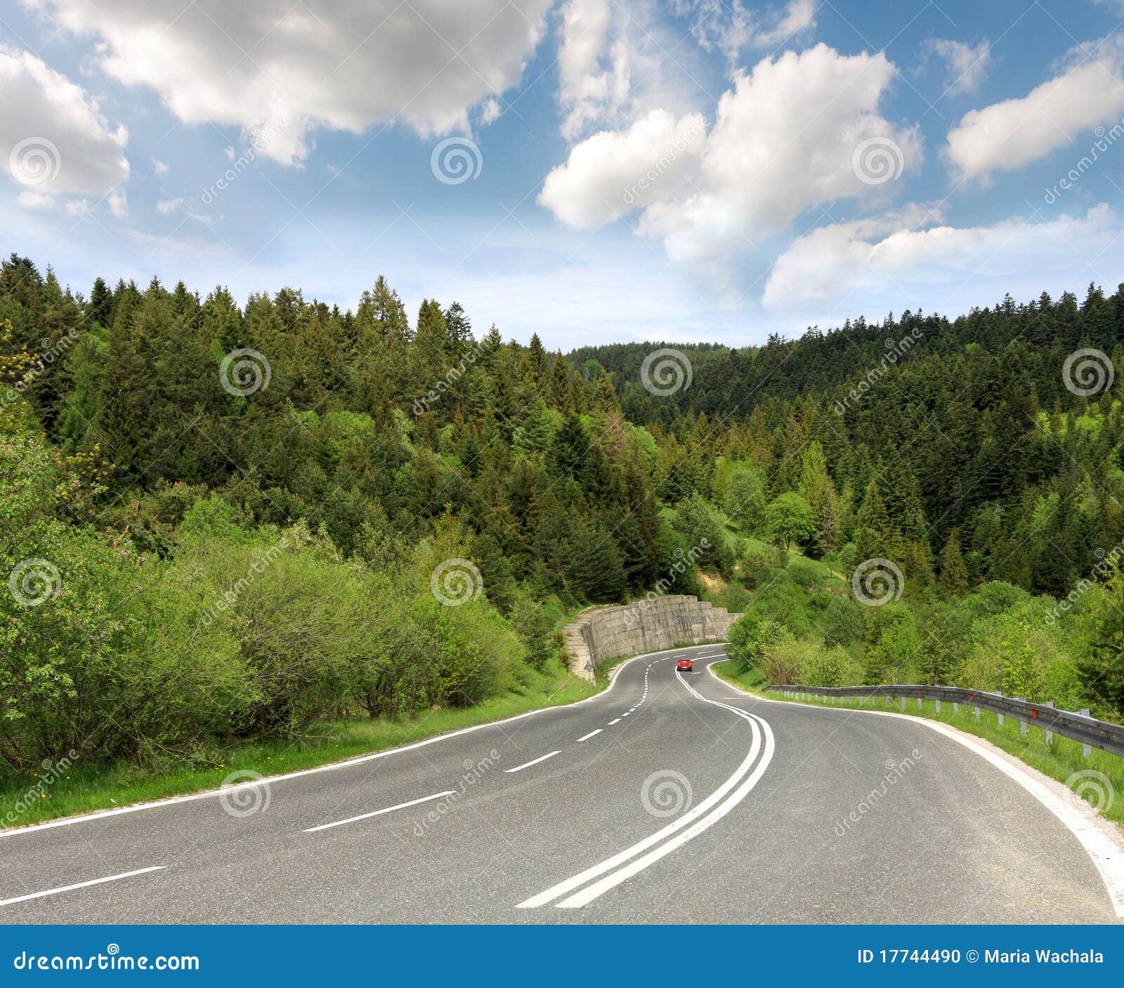 Travel road stock photo. Image of path, landscape, field - 17744490