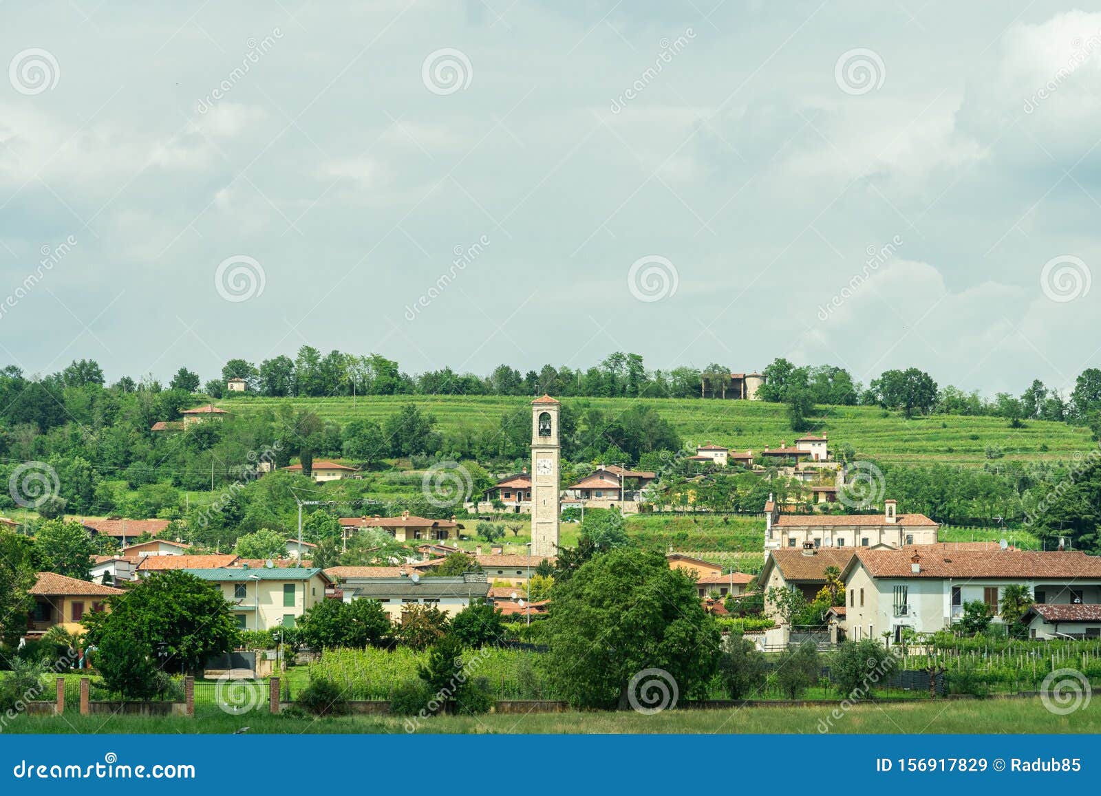 Travel in Rural Italy Landscape Stock Image - Image of road, italian ...