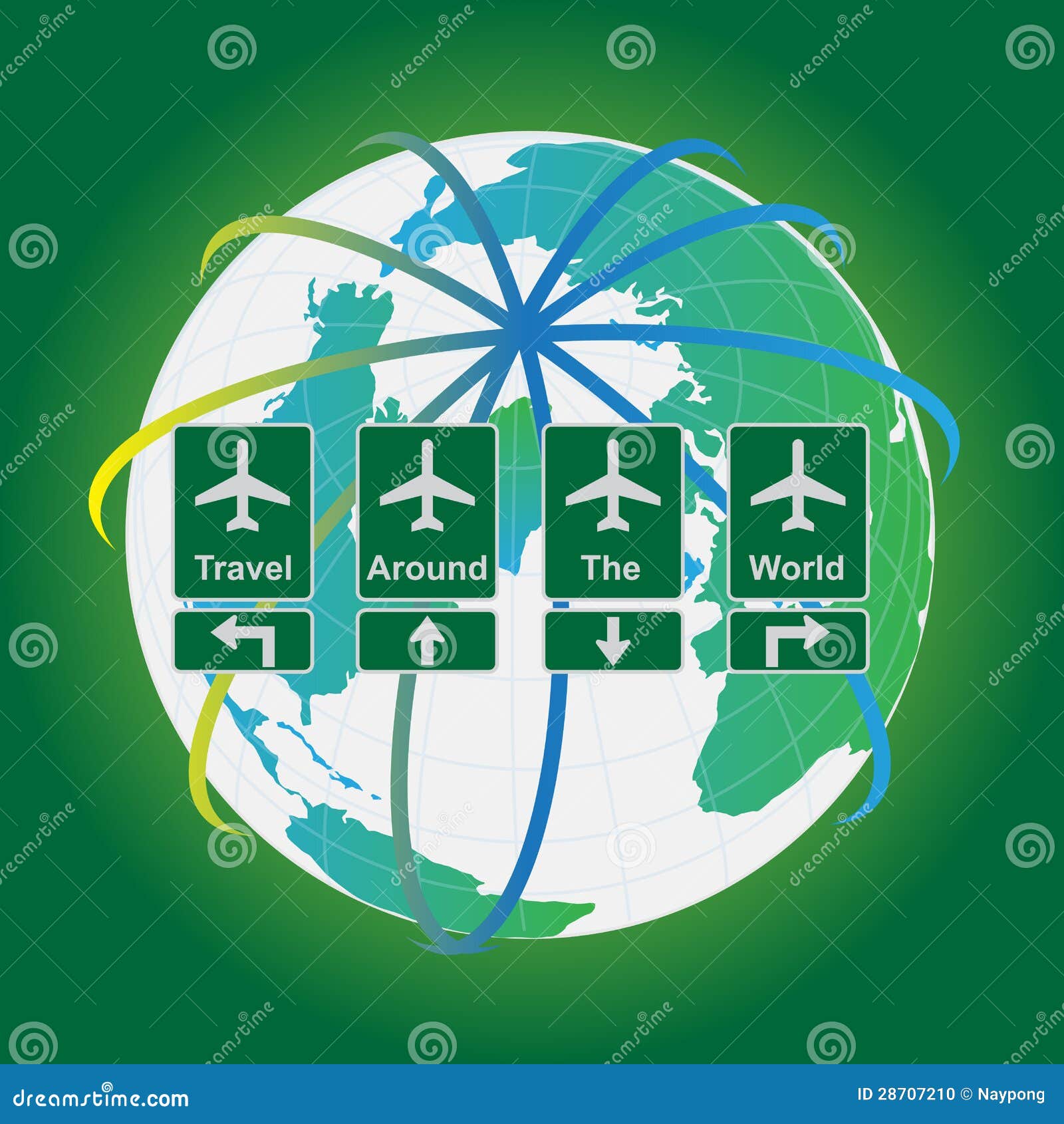 Travel signs stock illustration. Illustration of business - 28707210