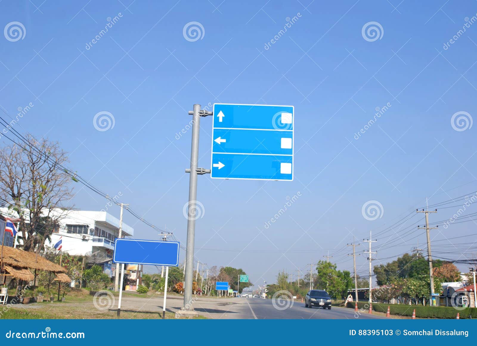 Travel signs stock image. Image of highway, drive, guide - 88395103