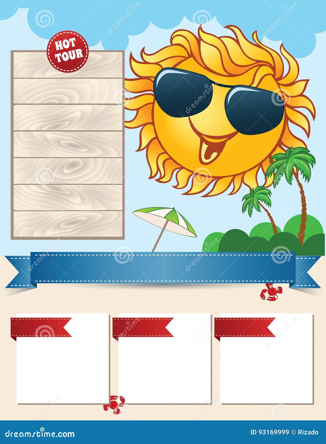 Smiling Sun Template