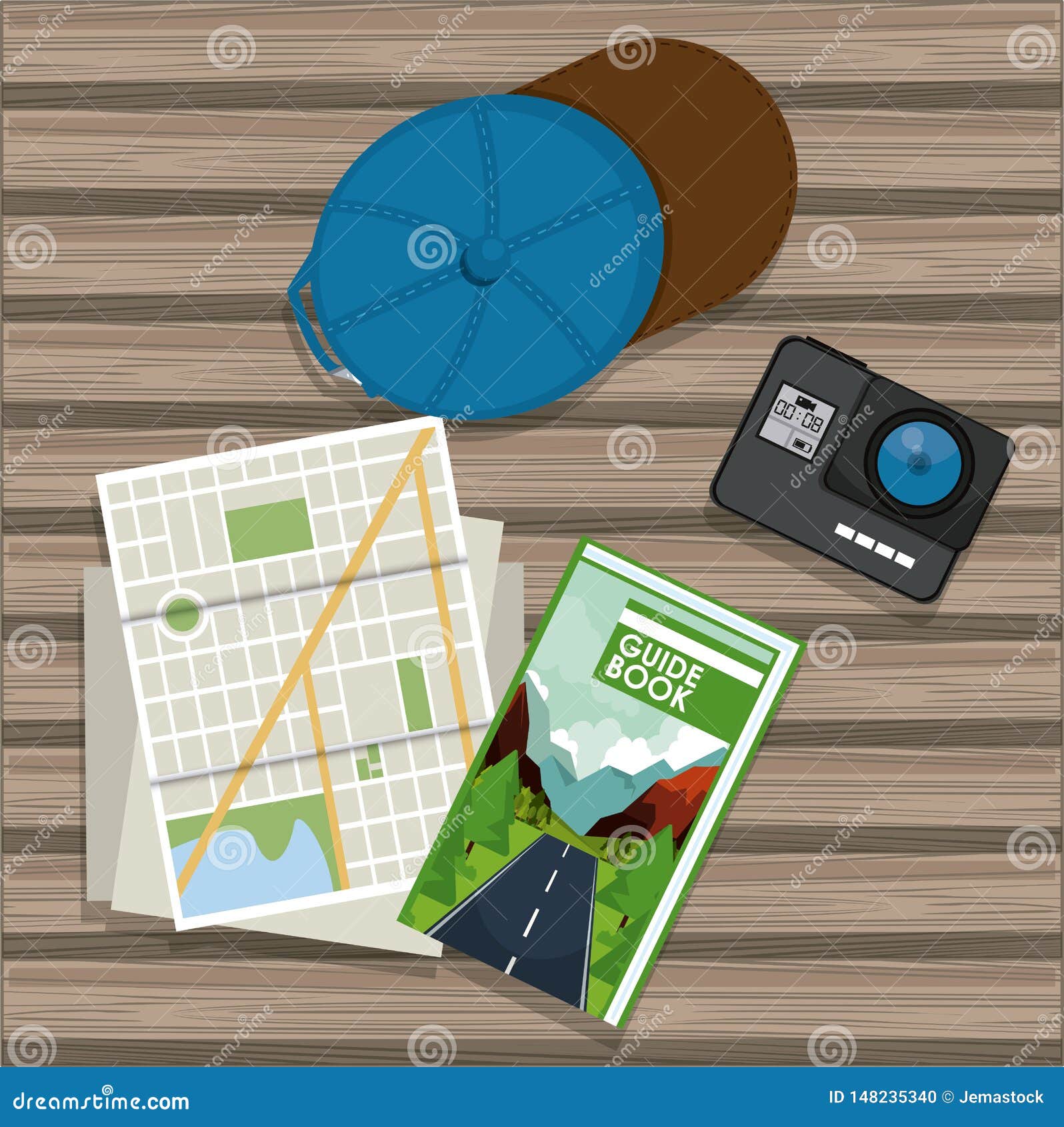 Travel and Tourism Elements Stock Vector - Illustration of enjoy, visit ...