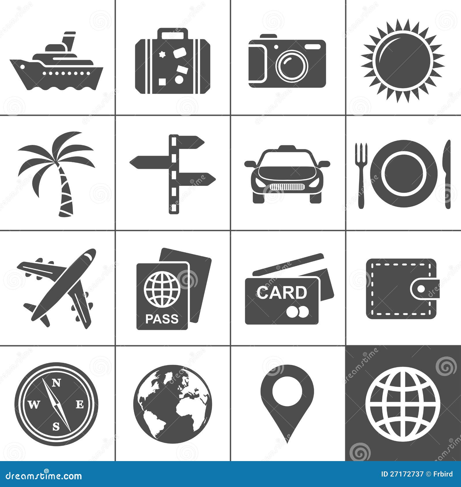 Travel And Tourism Symbols