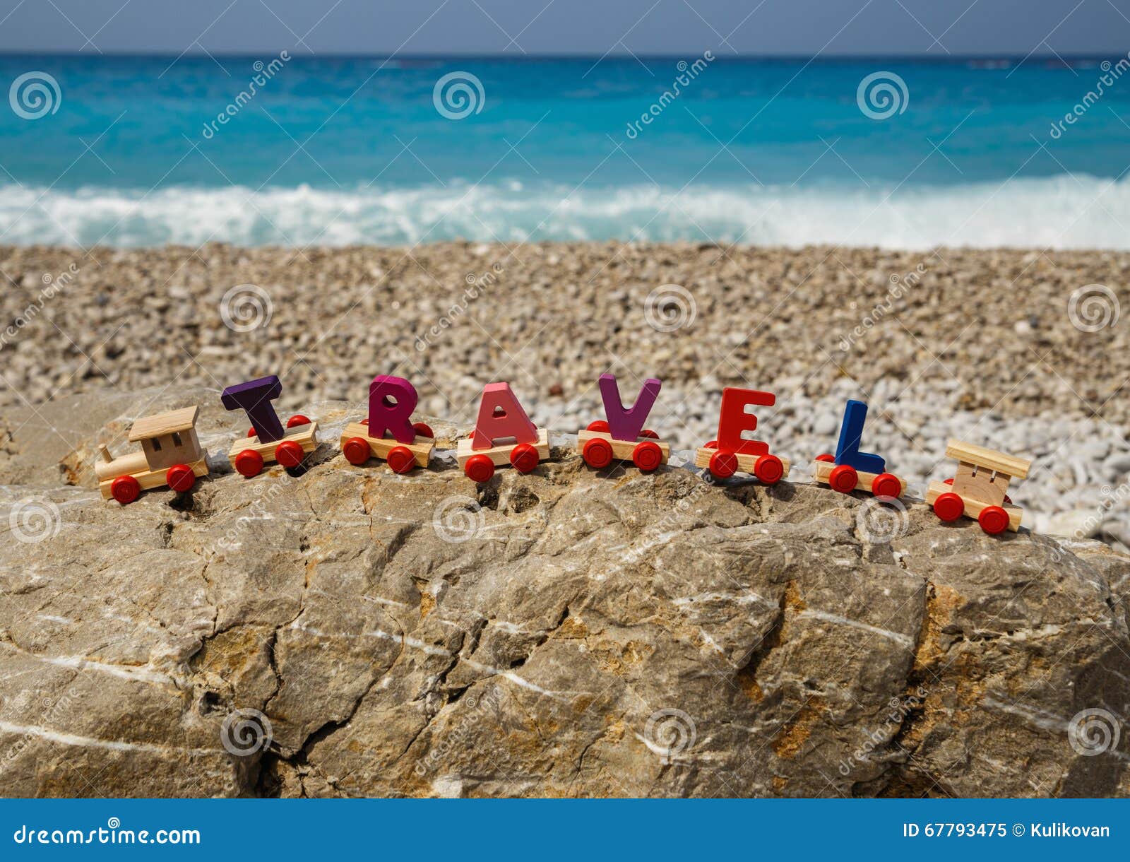 Travel. Train Make TRAVEL Word Stock Image - Image of point, wave: 67793475