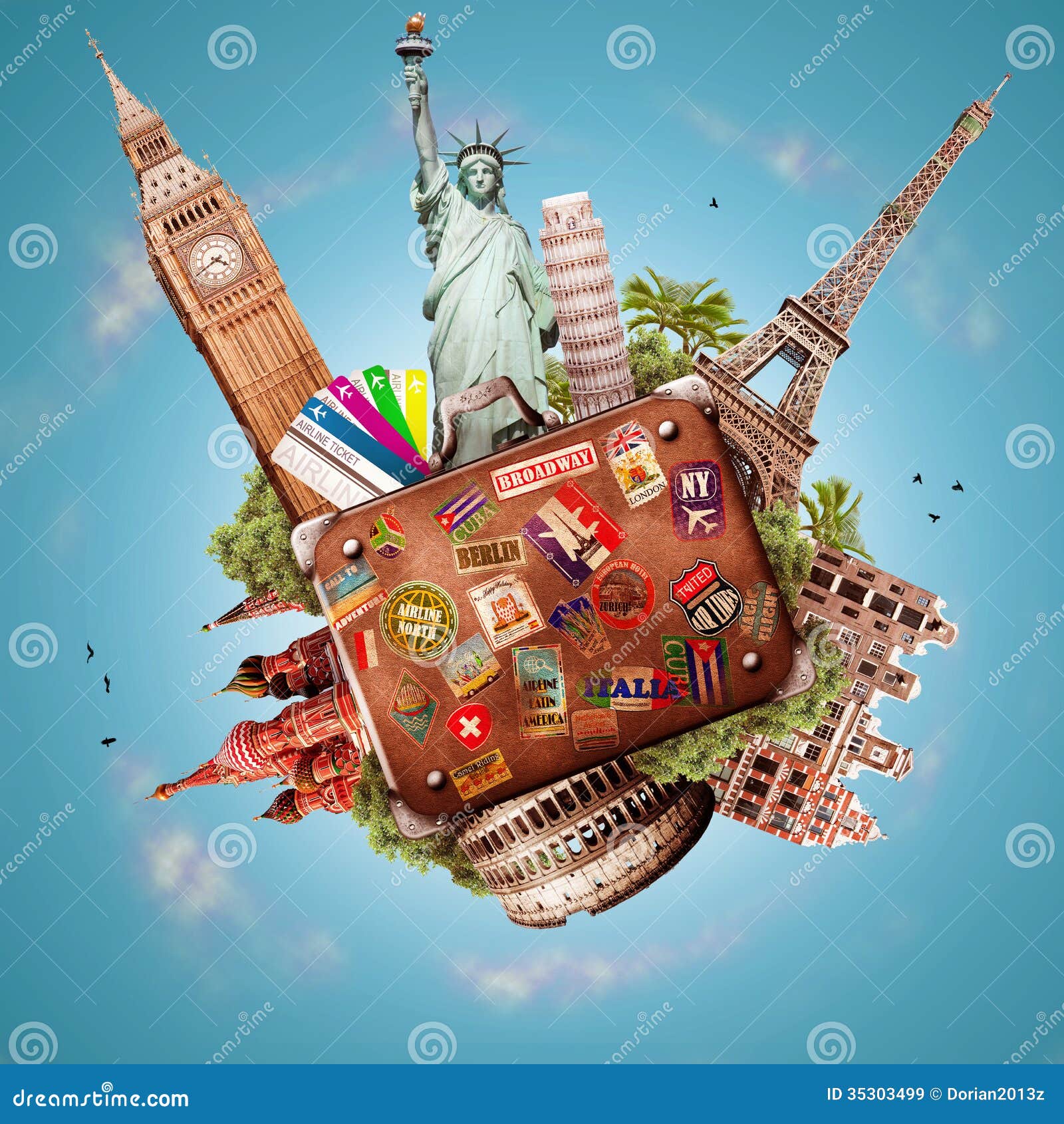 Travel stock image. Image of basils, statue, tourism - 35303499