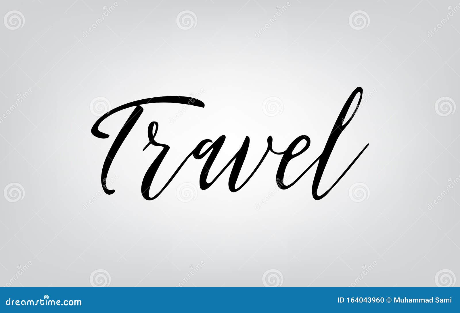 Travel typography stock vector. Illustration of handwriting - 164043960
