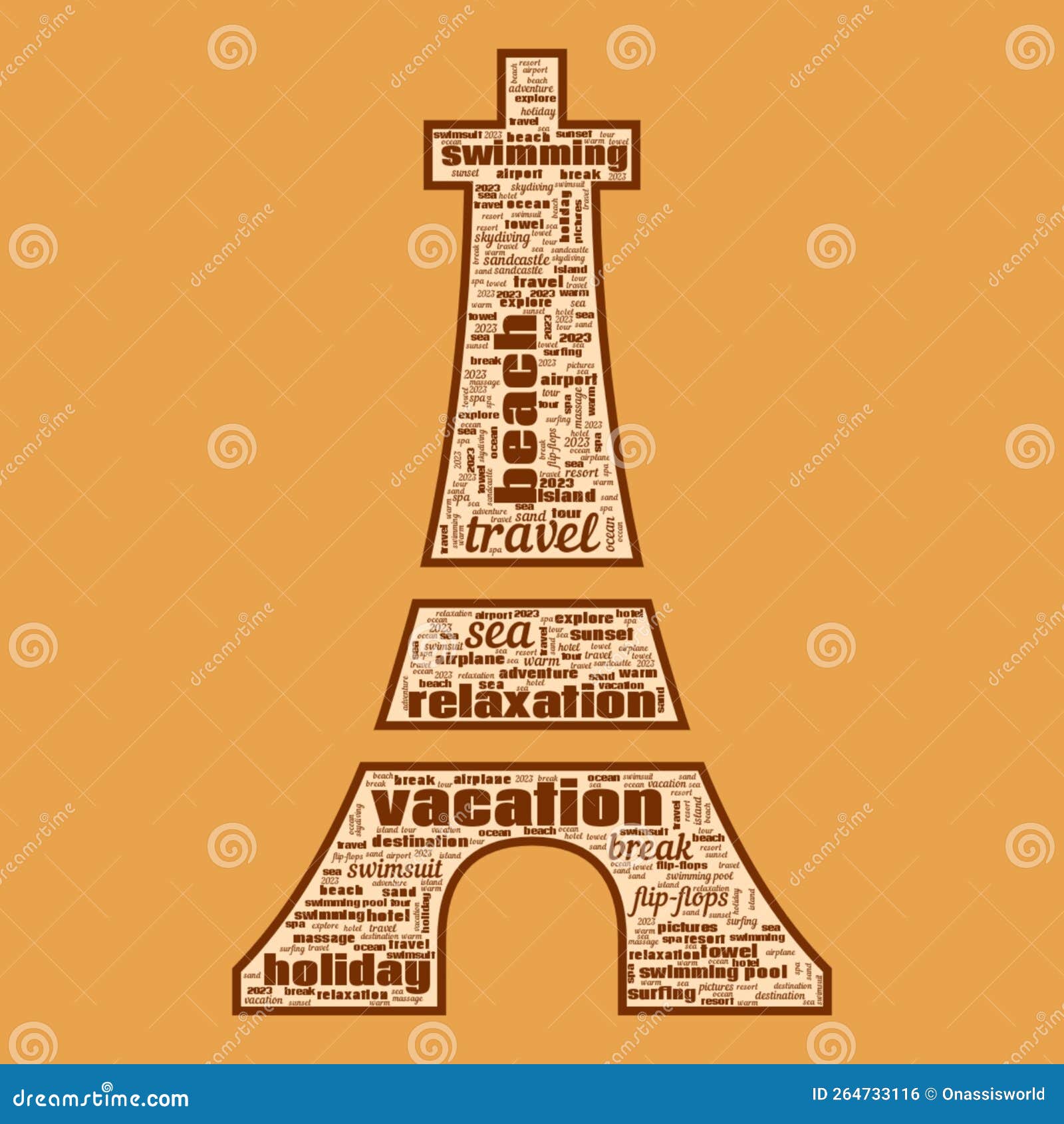 Travel Vacation Text Illustration Background Header Abstract Stock ...