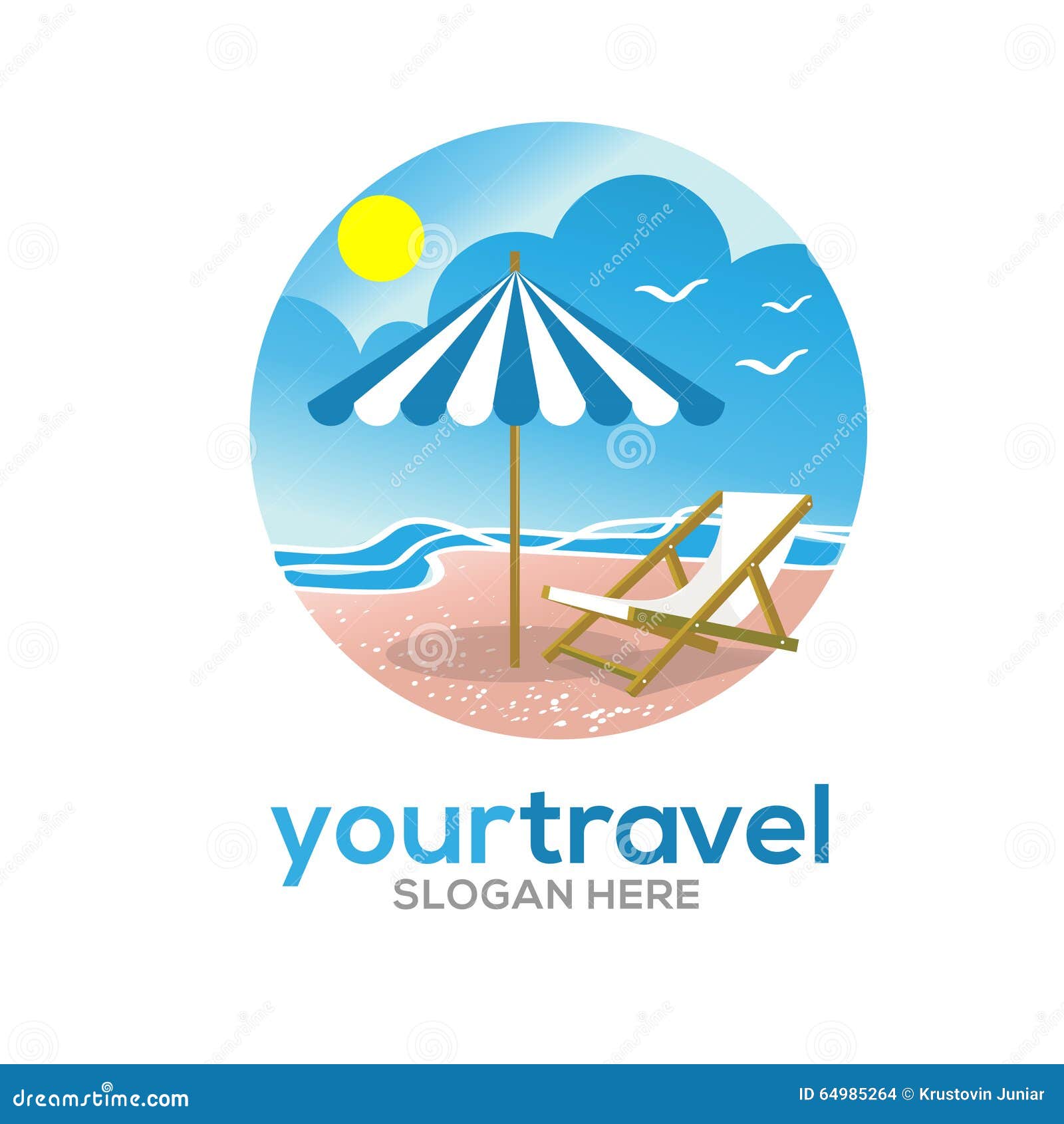 Travel and vacations logo stock vector. Illustration of journey - 64985264