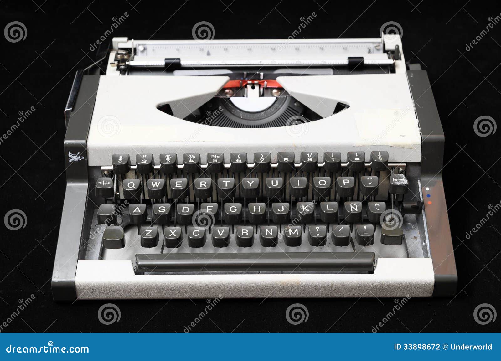 Travel Vintage Typewriter stock photo. Image of retro - 33898672