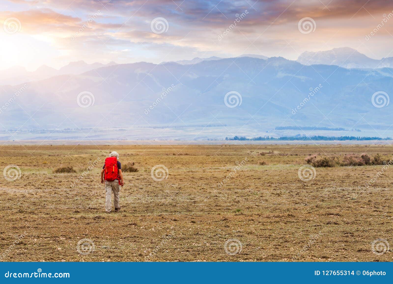 Travel by walking stock photo. Image of person, human - 127655314