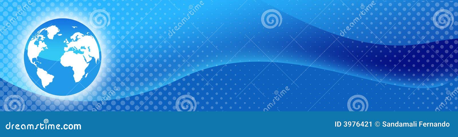 Travel Web Header / World Globe Stock Illustration - Illustration of ...