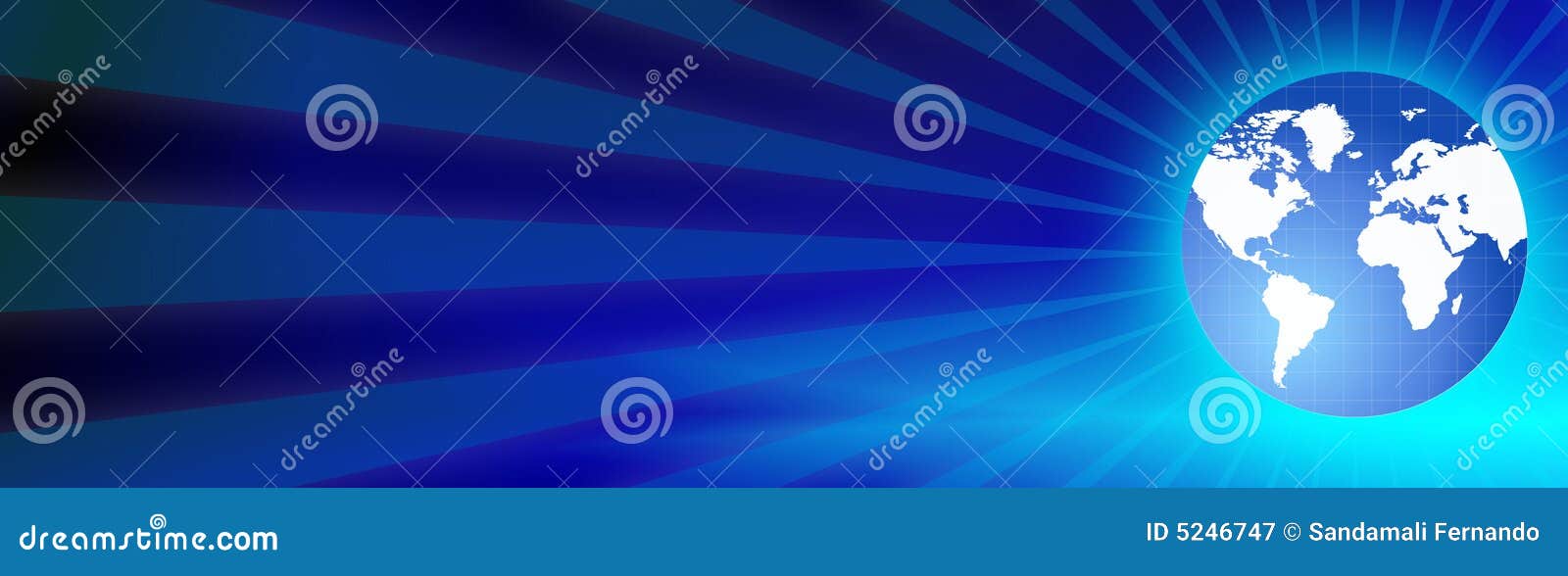 Travel Web Header / World Globe Stock Illustration - Illustration of ...