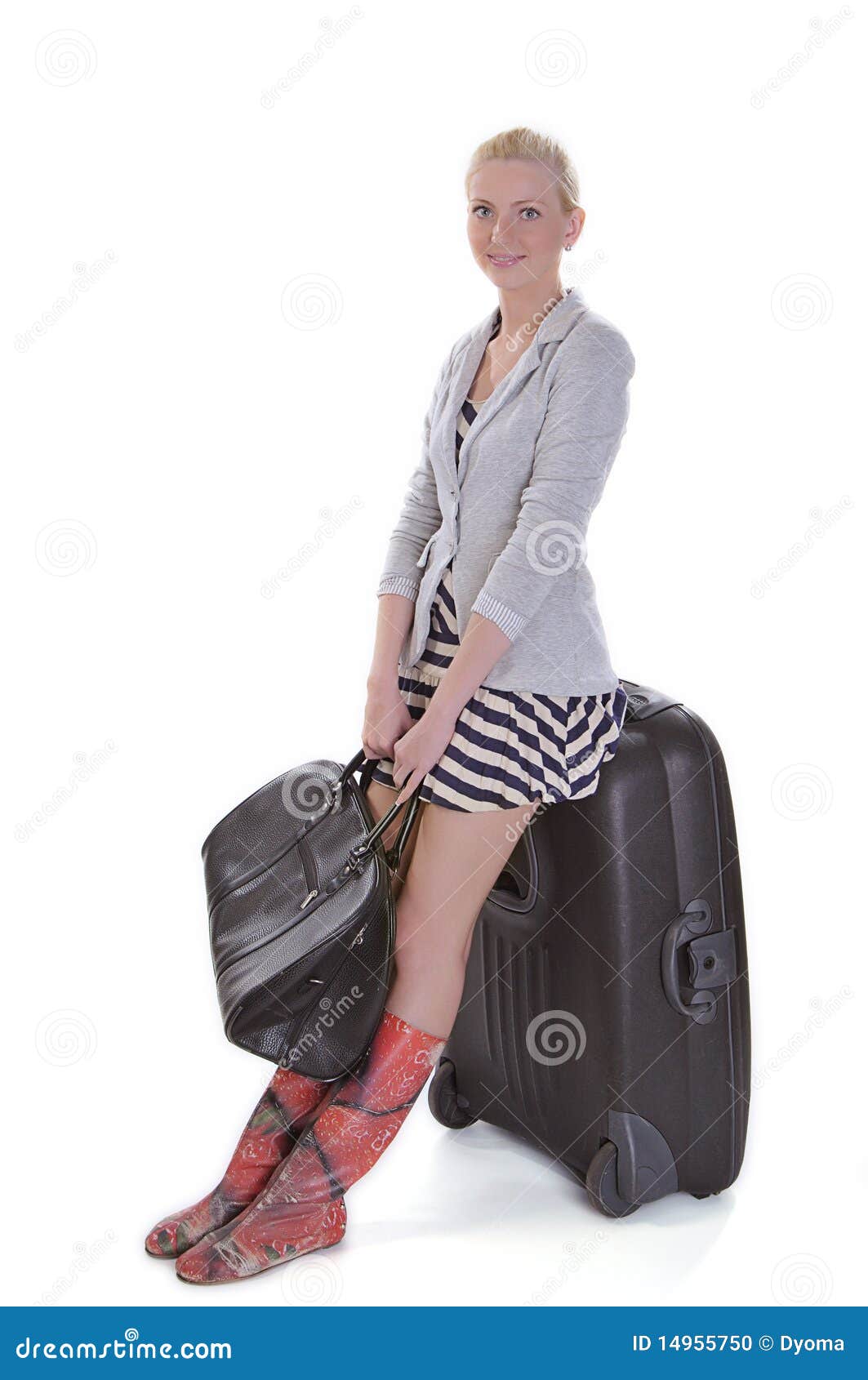 Travel woman stock photo. Image of trip, belongings, accessories - 14955750