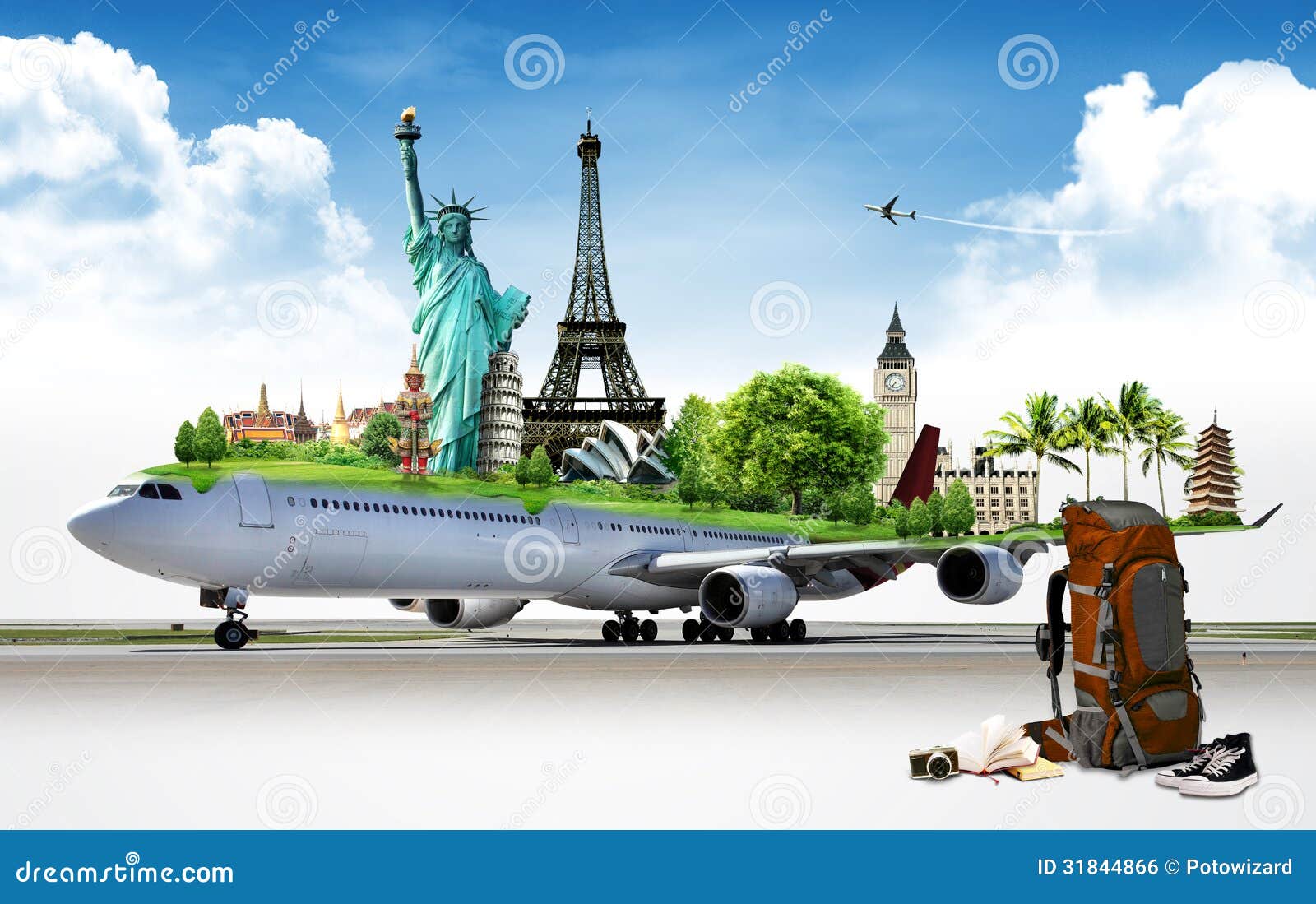 Travel the world stock photo. Image of continent, international - 31844866