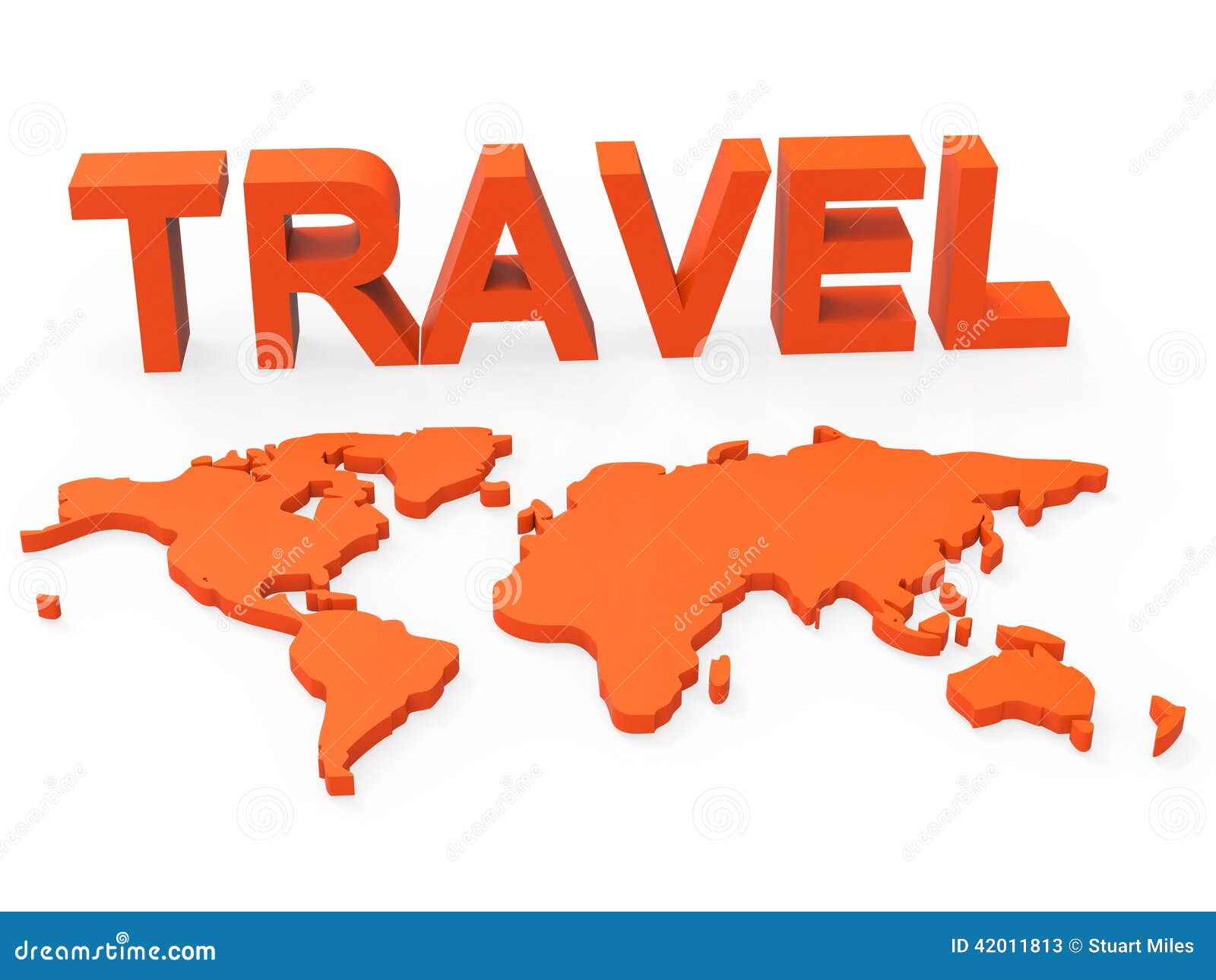 Travel World Indicates Worldly Globalization and Touring Stock ...
