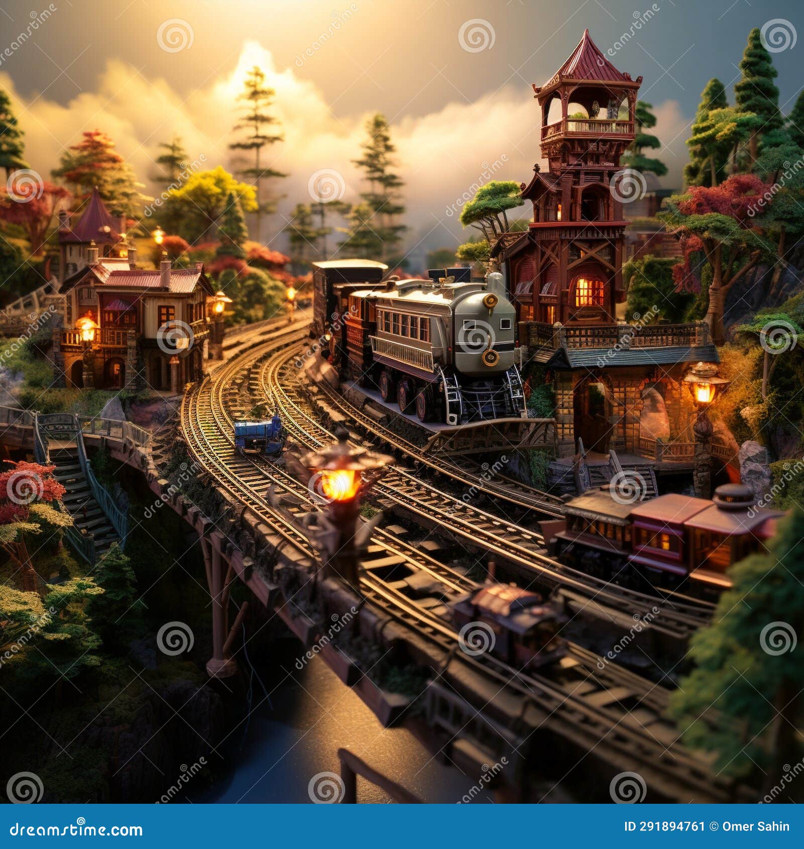 Traverse the Model World stock image. Image of intricate - 291894761