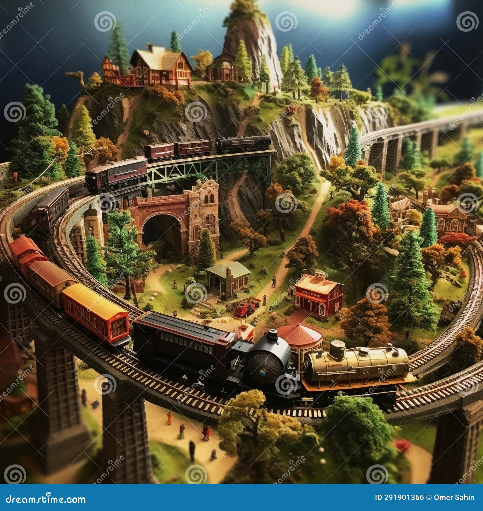 Traverse the Model World stock photo. Image of colors - 291901366