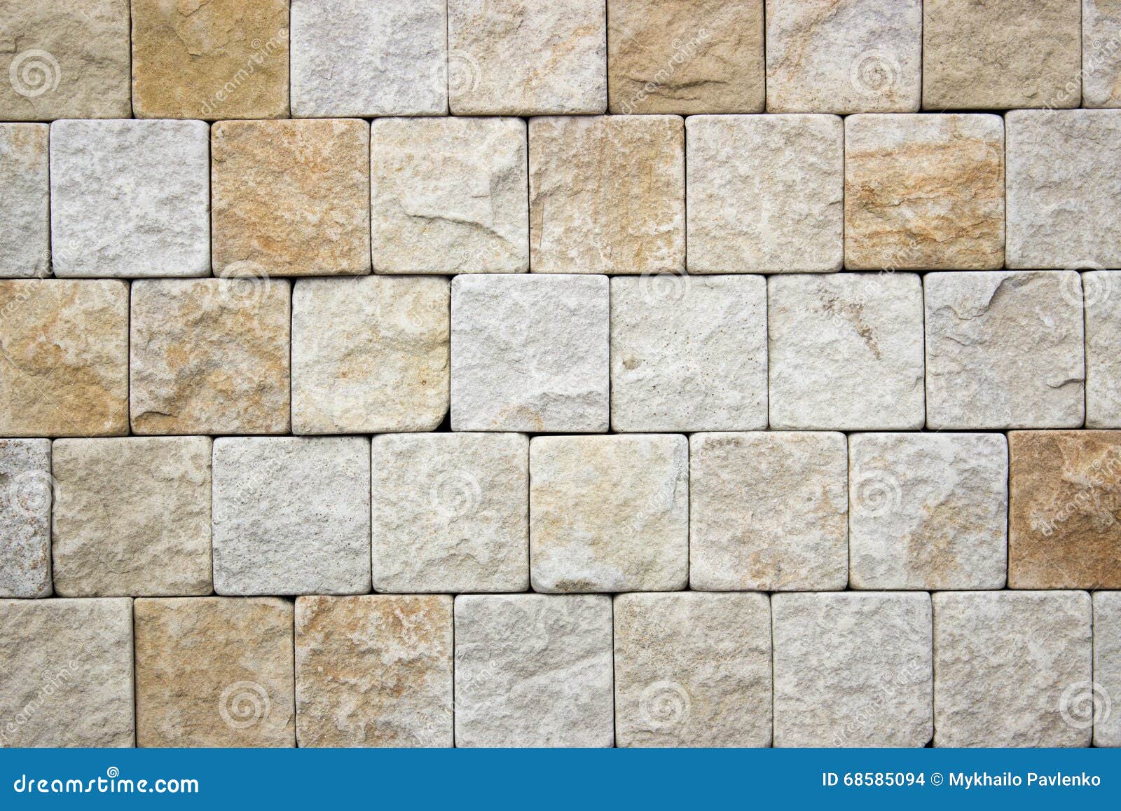 Travertine Decorative Bricks Texture Stock Photo - Image of brick ...