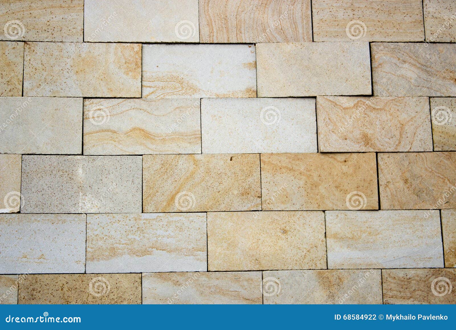 Travertine Decorative Bricks Texture Stock Photo - Image of decor ...