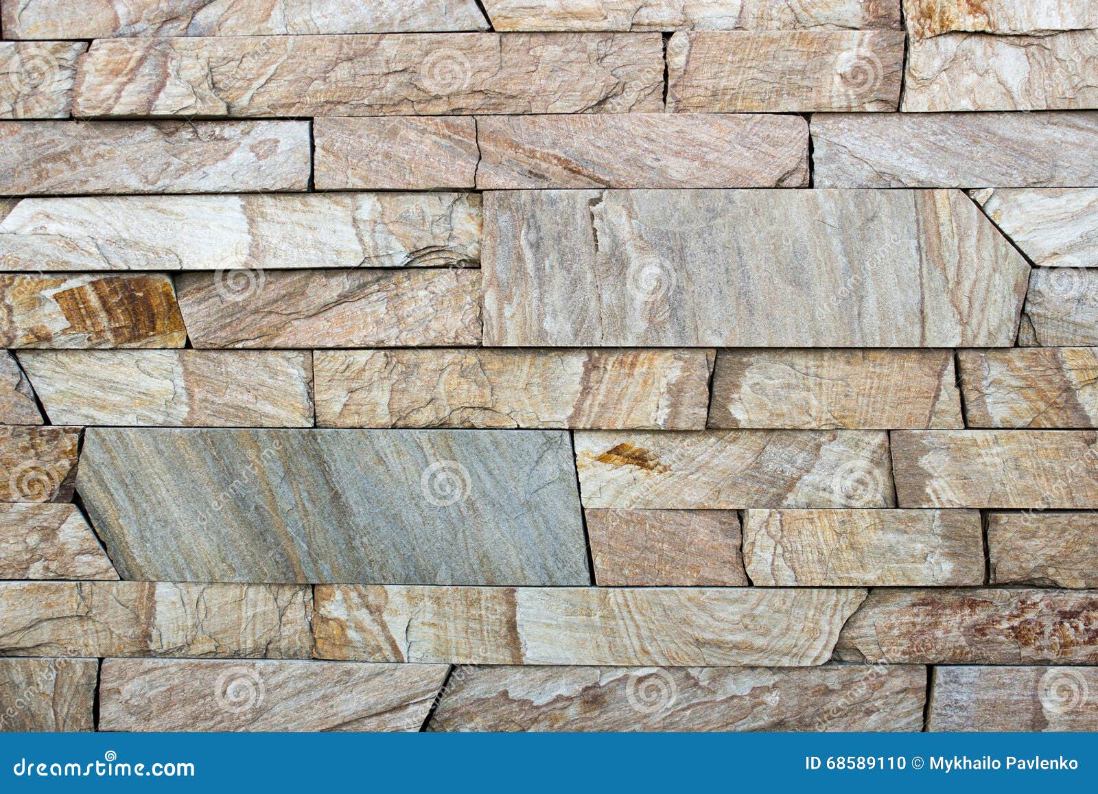 Travertine Decorative Bricks Texture Stock Photography | CartoonDealer ...