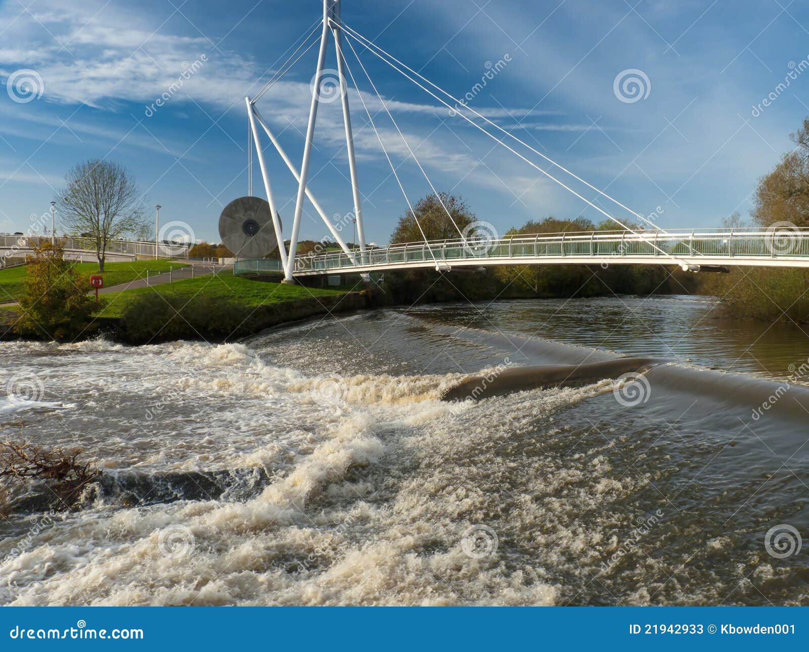Travesía De Miller En El Río Exe Imagen de archivo - Imagen de fluir ...