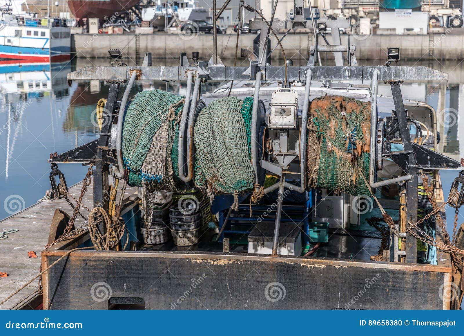 Trawler Nets Stock Image | CartoonDealer.com #42855037