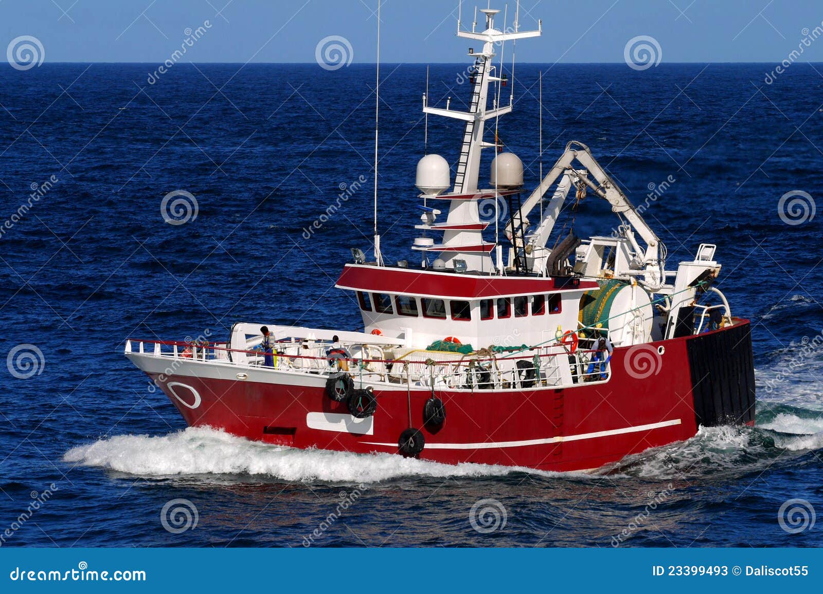 Trawler 1A stock image. Image of hull, marine, speed - 23399493