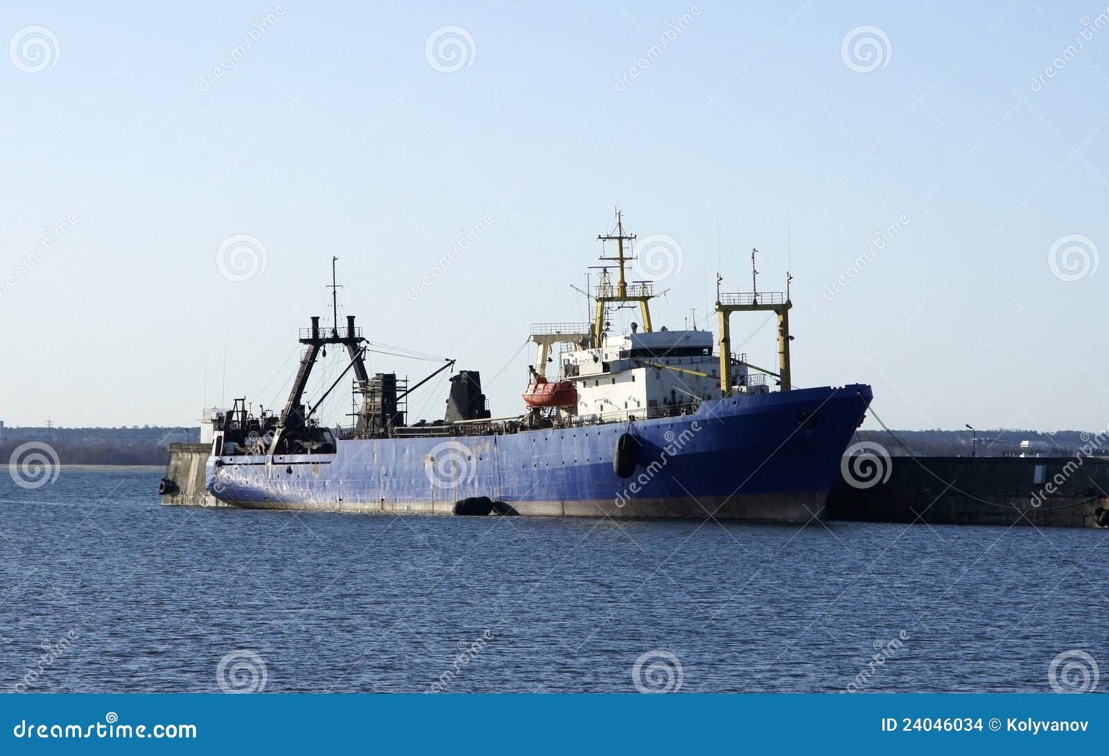 Trawler stock photo. Image of float, boat, craft, cargo - 24046034