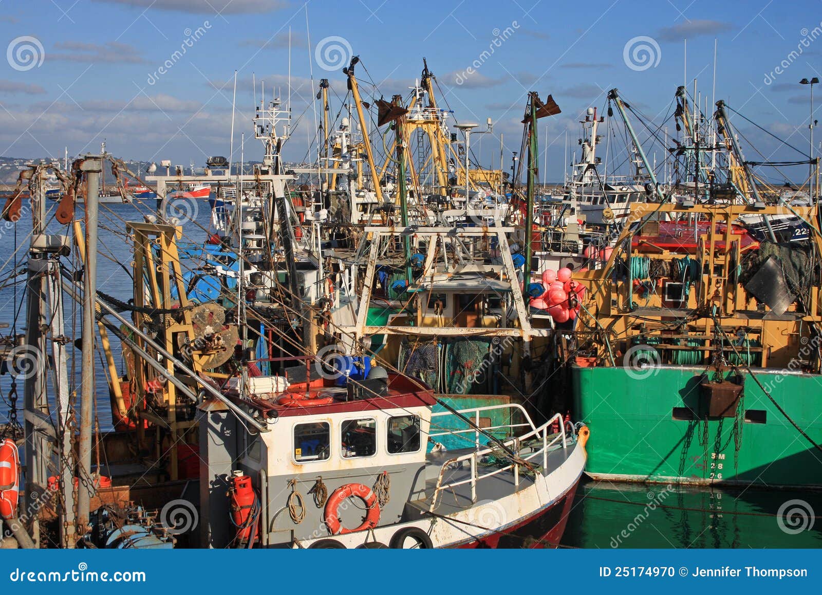 Trawlers stock photo. Image of trawler, ship, mooring - 25174970
