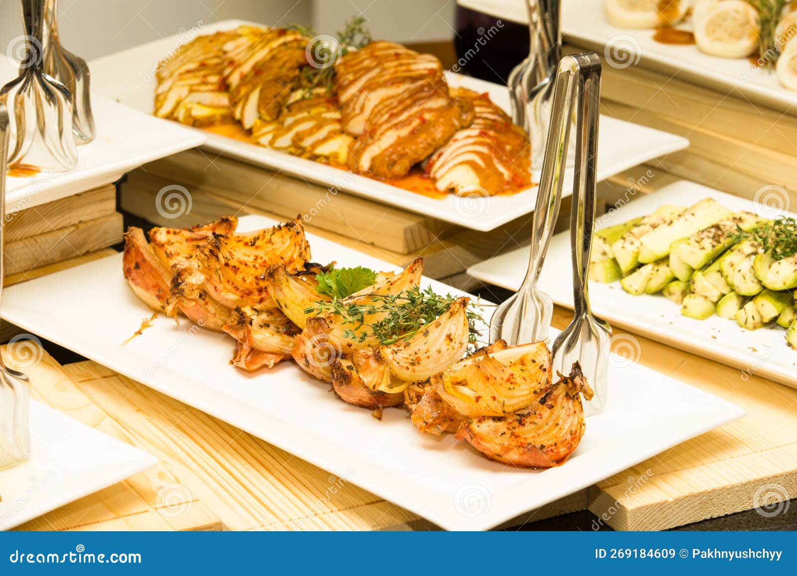 Salad stock image. Image of delicious, vegetarian, gourmet - 269184609