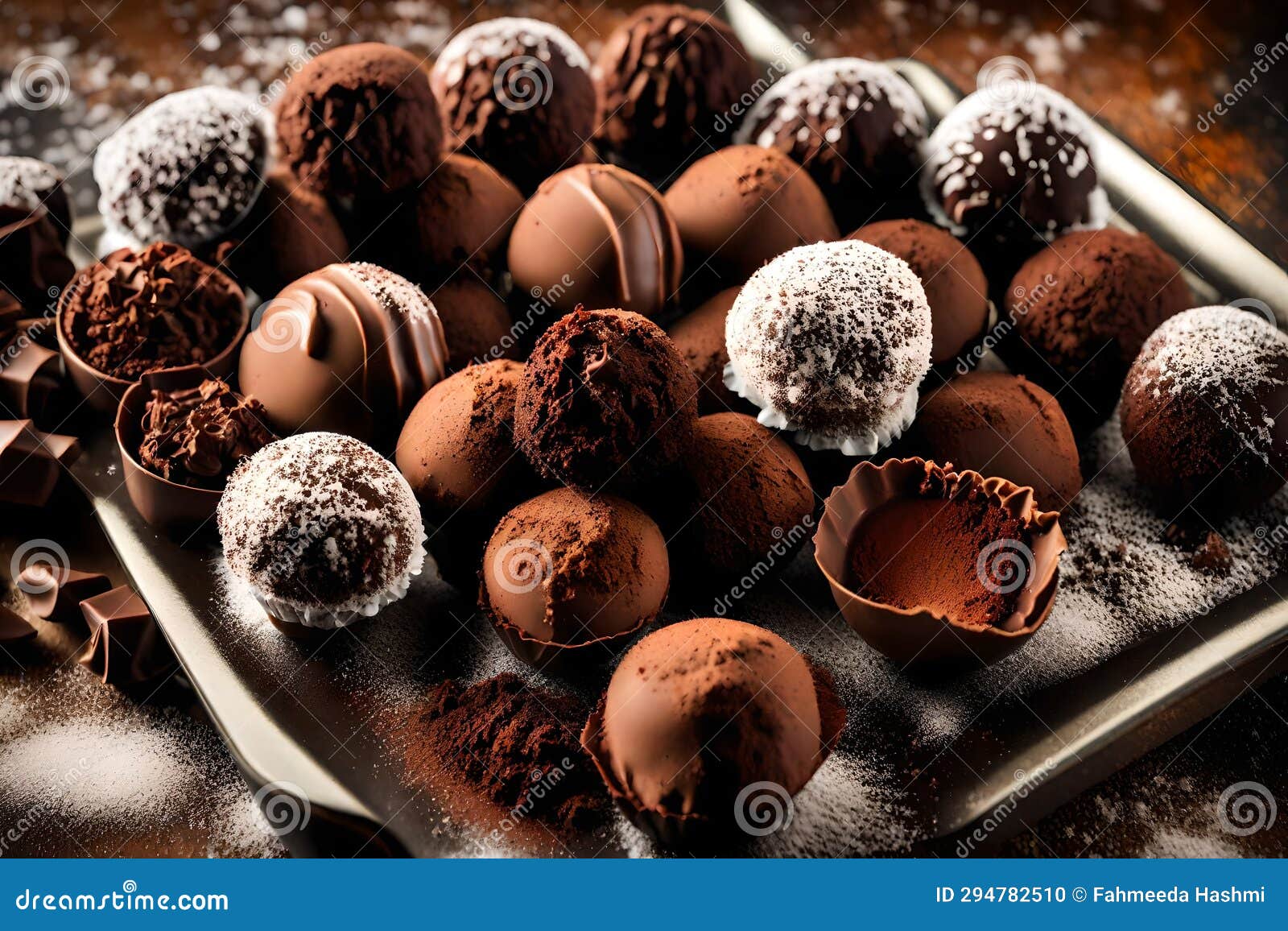 Decadent Chocolate Cake On Vintage Stand Stock Photo | CartoonDealer ...