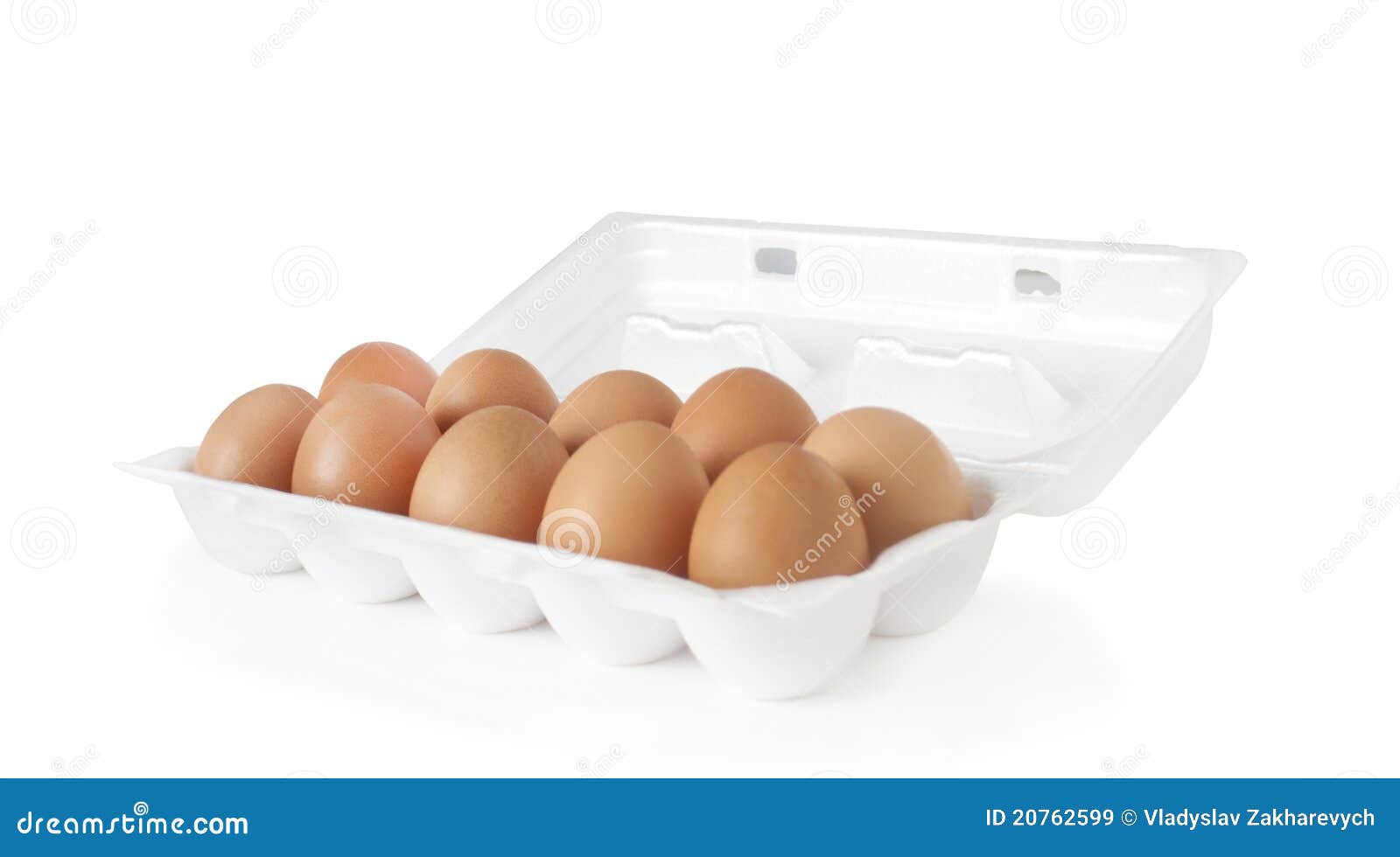 Tray of eggs stock image. Image of carton, agriculture - 20762599